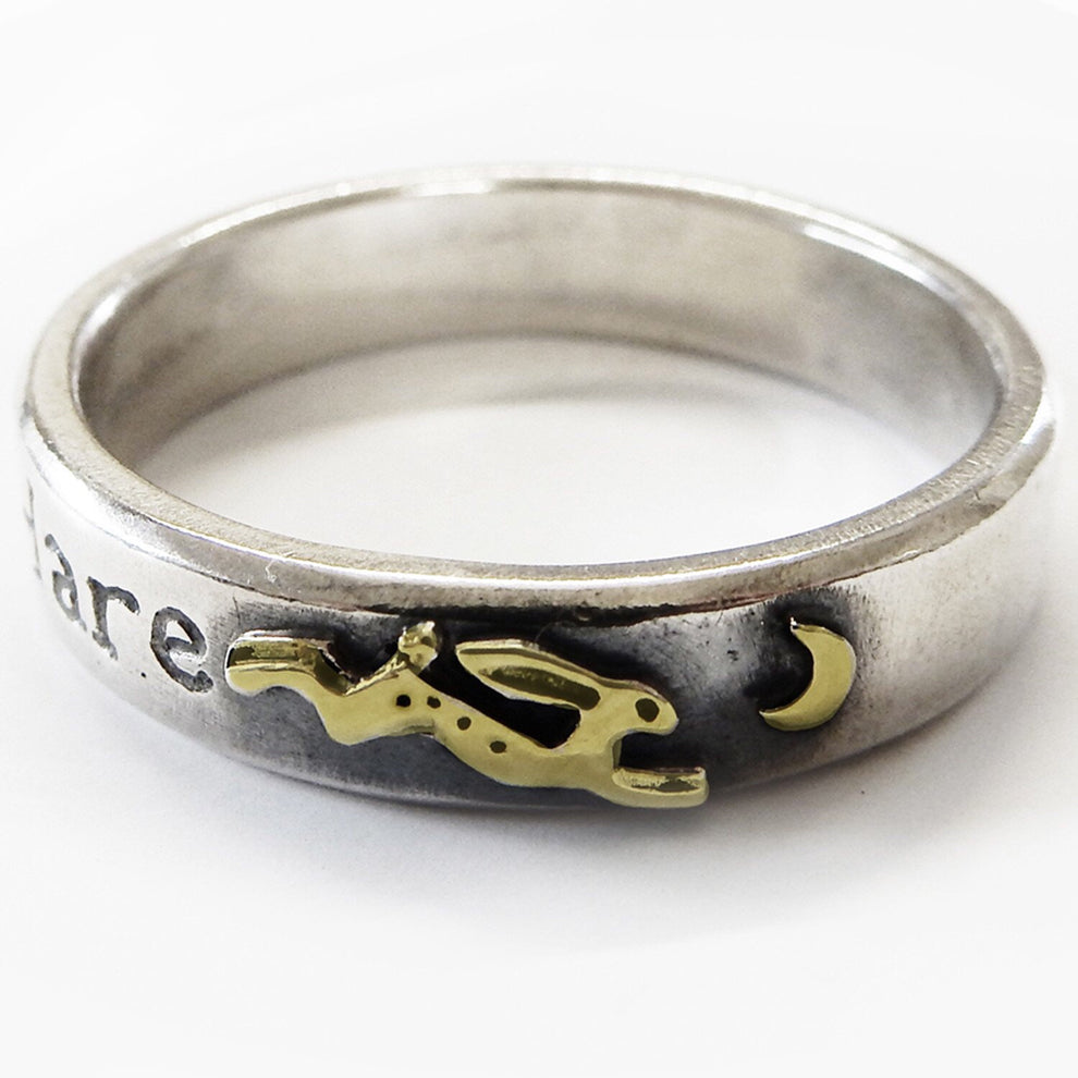 'Magical Hare', ring – Nick Hubbard Jewellery